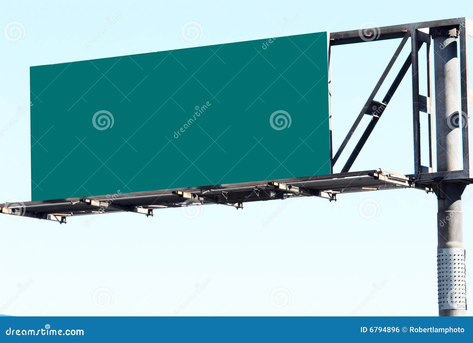 Blank Freeway Sign Stock Image | CartoonDealer.com #6794977