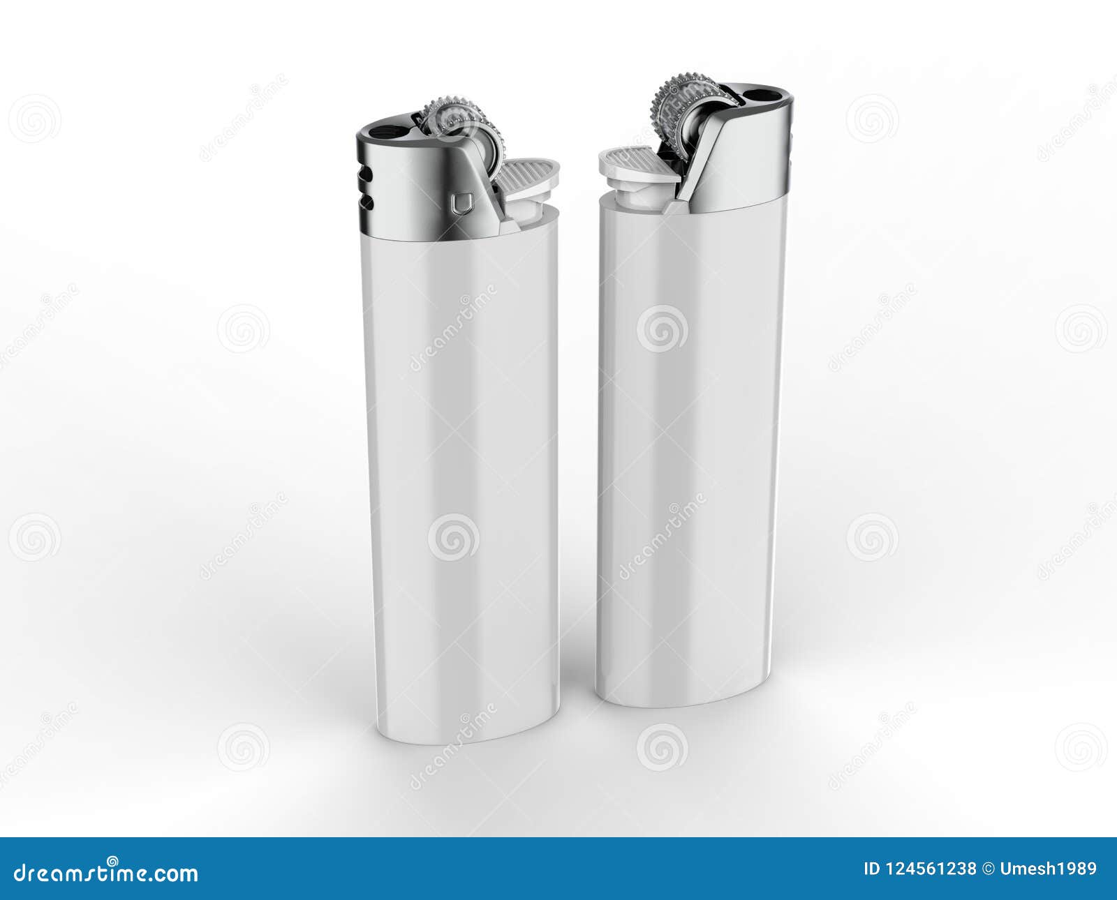 Blank Gas Lighter for Design Presentation or Mock Up. 3d Render ... Blank Gas Lighter for Design Presentation or Mock Up. 3d Render ...