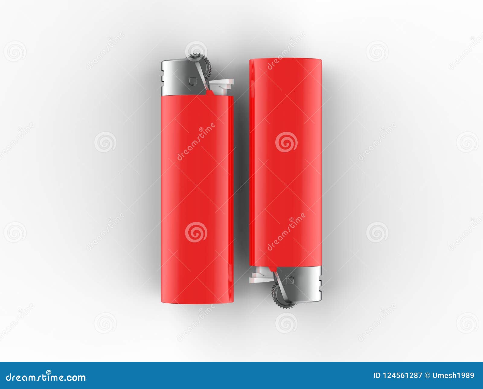 Blank Gas Lighter for Design Presentation or Mock Up. 3d Render ... Blank Gas Lighter for Design Presentation or Mock Up. 3d Render ...
