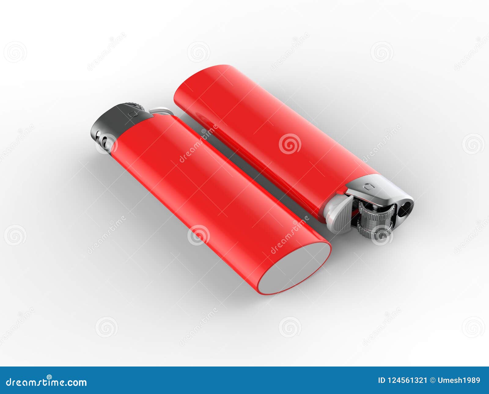 Blank Gas Lighter for Design Presentation or Mock Up. 3d Render ... Blank Gas Lighter for Design Presentation or Mock Up. 3d Render ...