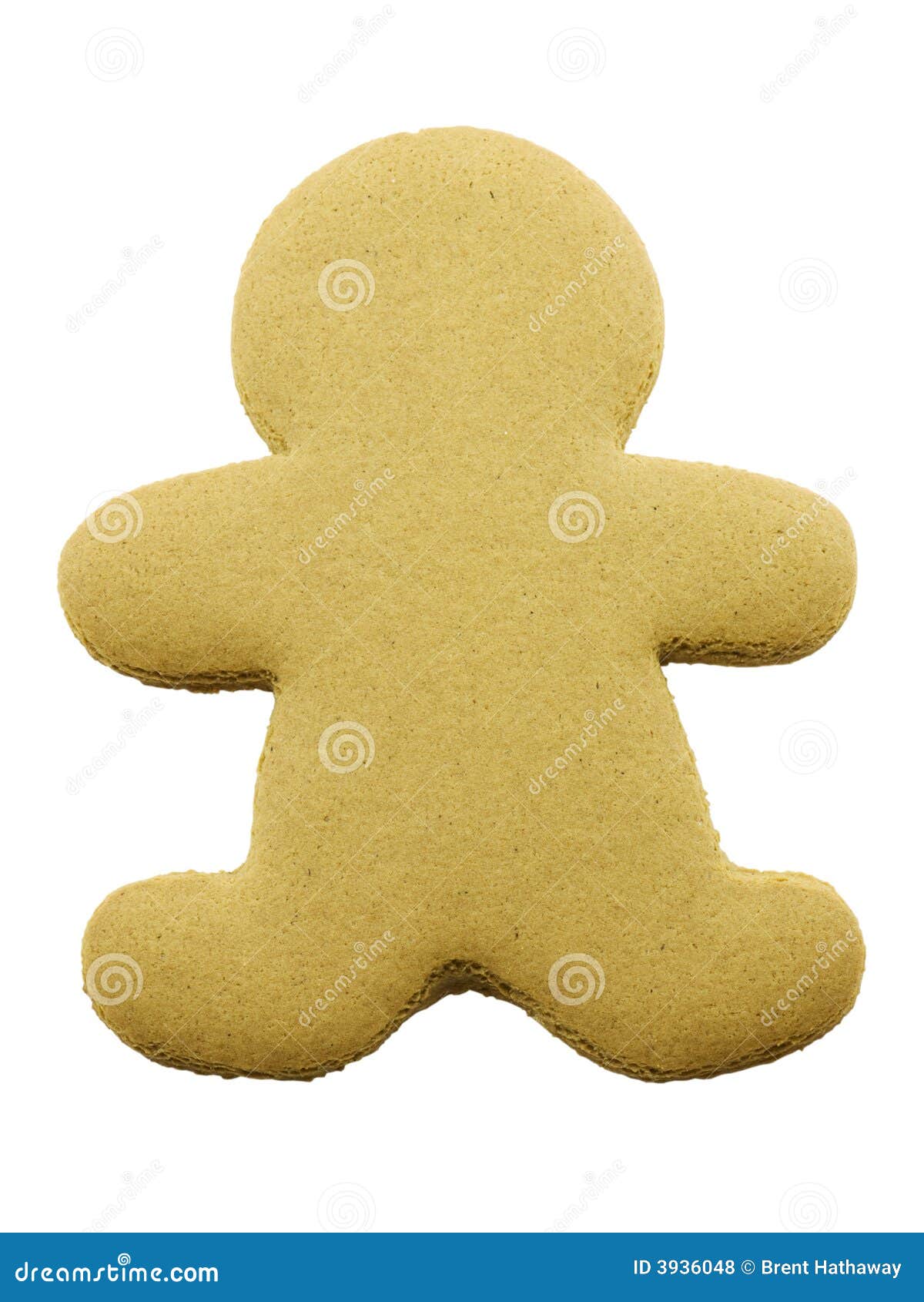 Gingerbread Man Cookie With Gym Dumbbell And Christmas Tree Branches ...