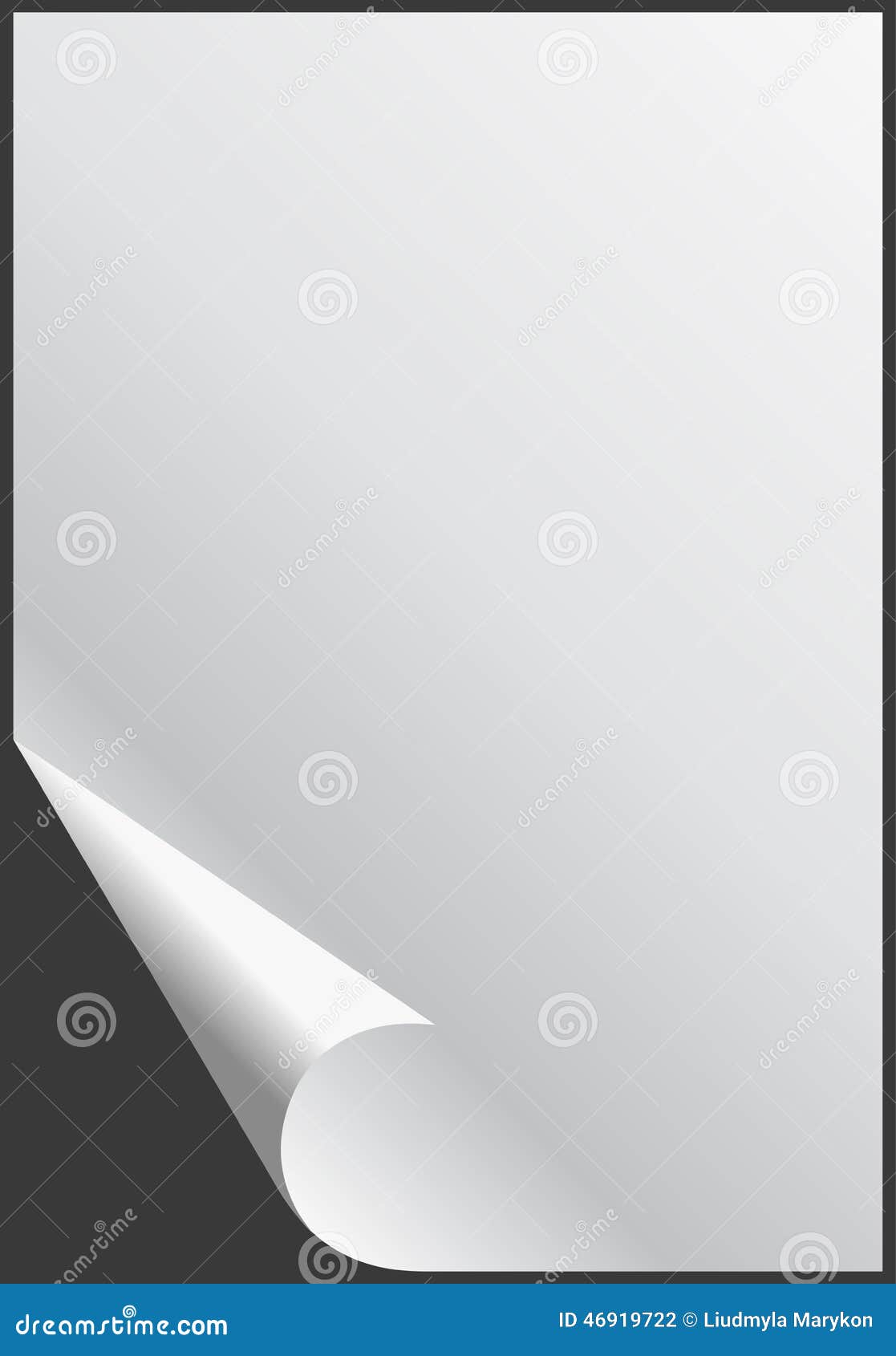 Folded Corner Vector, Rolled Paper Sticker With New Text Sign Isolated ...