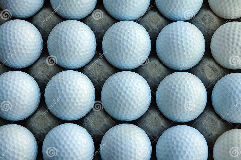 Blank Golf Balls stock image. Image of white, golf, play - 1690069