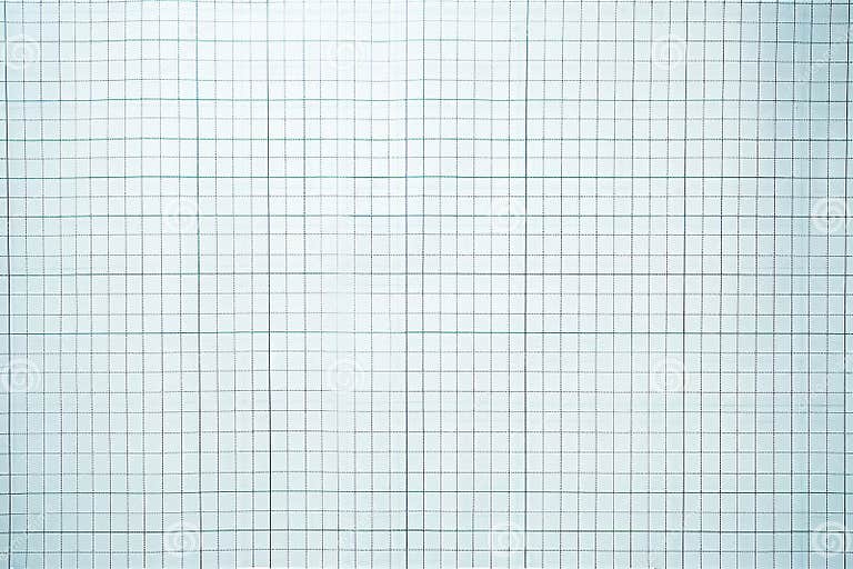 Blank Graph Paper Background with a Grid of Fine Lines on a White ...