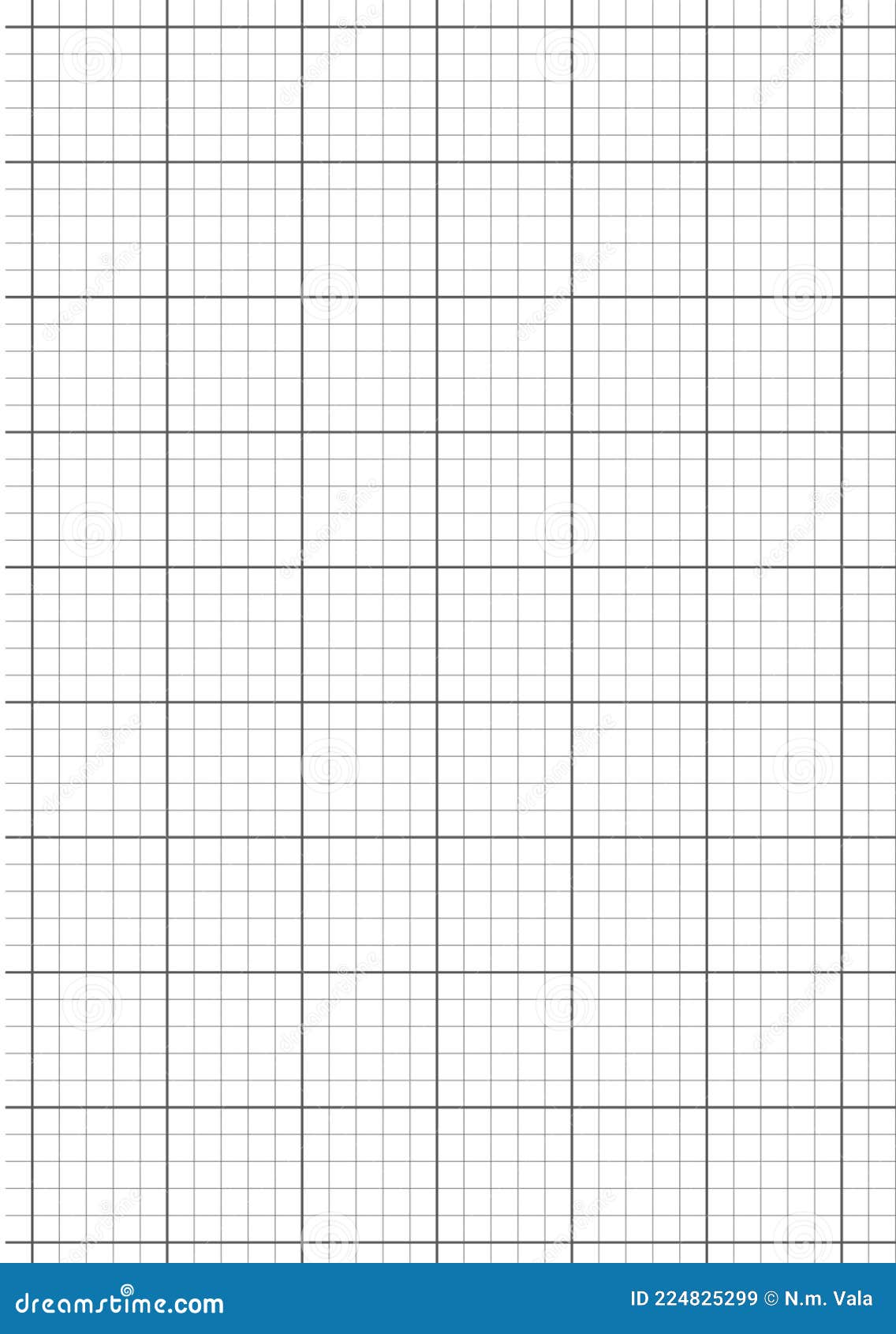 Blank Graph Paper Illustration Stock Illustration - Illustration of ...
