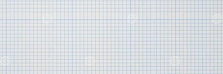 Blank Graph Paper Ready for Sketches and Calculations in a Workspace ...