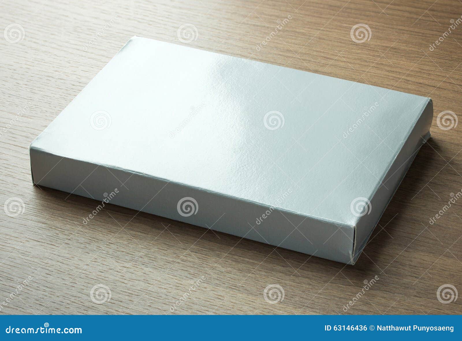 Blank gray paper box stock photo. Image of business, commerce - 63146436