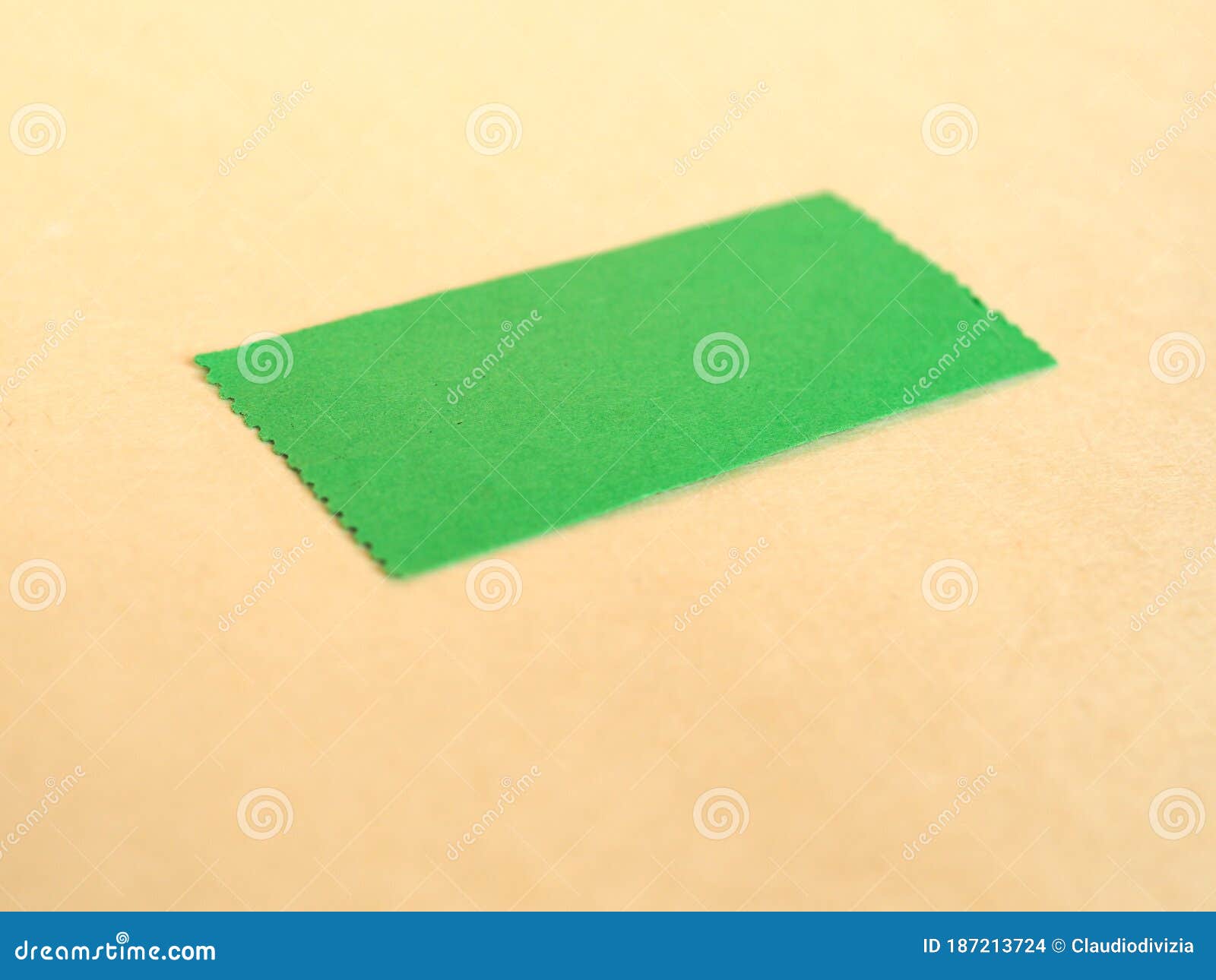 Blank green tag label stock photo. Image of office, labels - 187213724