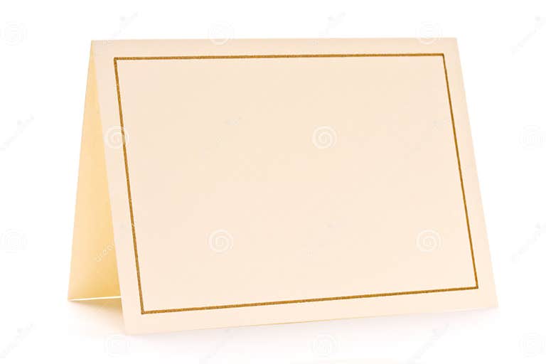 Blank greeting card stock photo. Image of card, greeting - 12527792