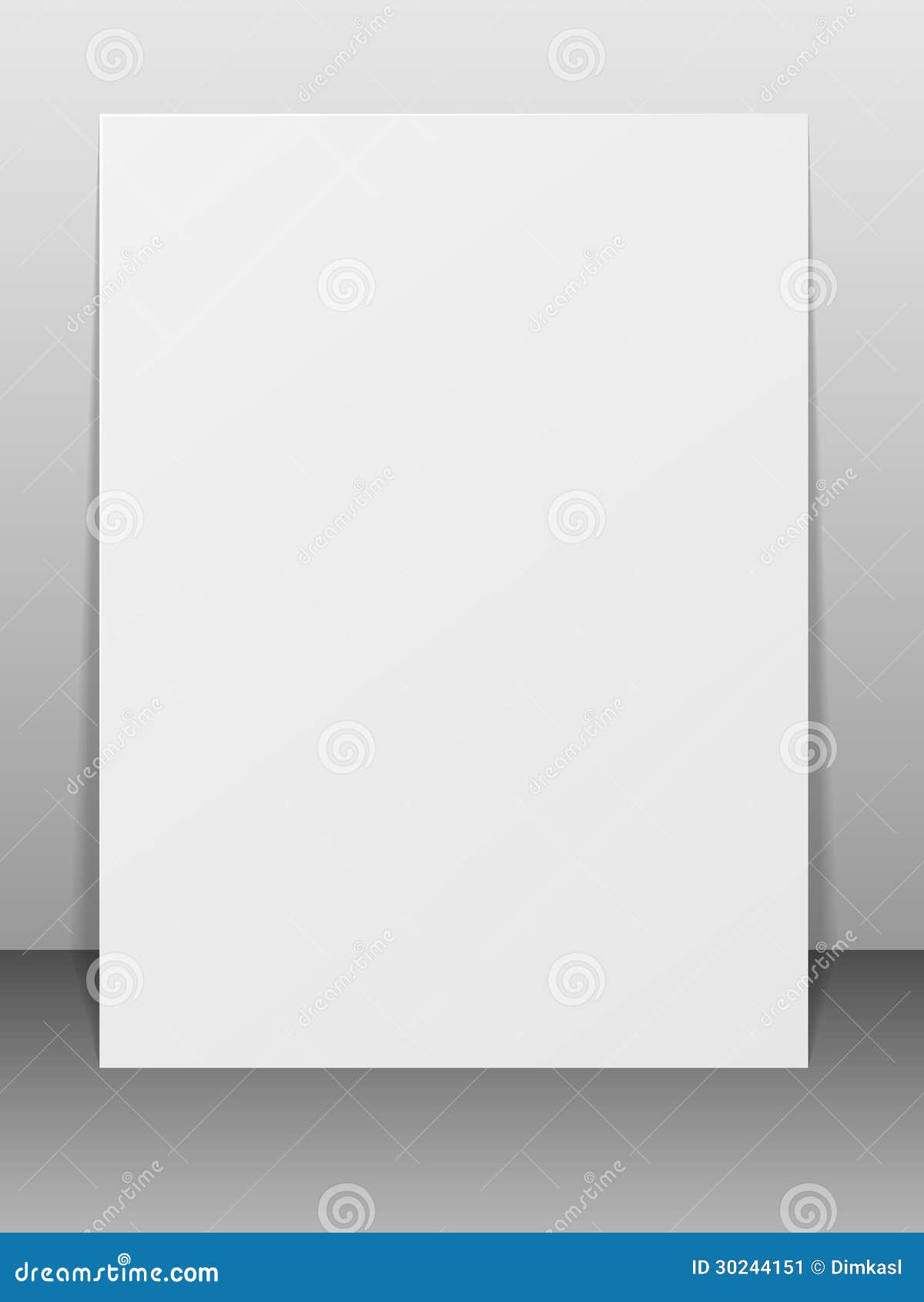 Blank Greeting Card. Vector Illustration Stock Vector - Illustration of ...