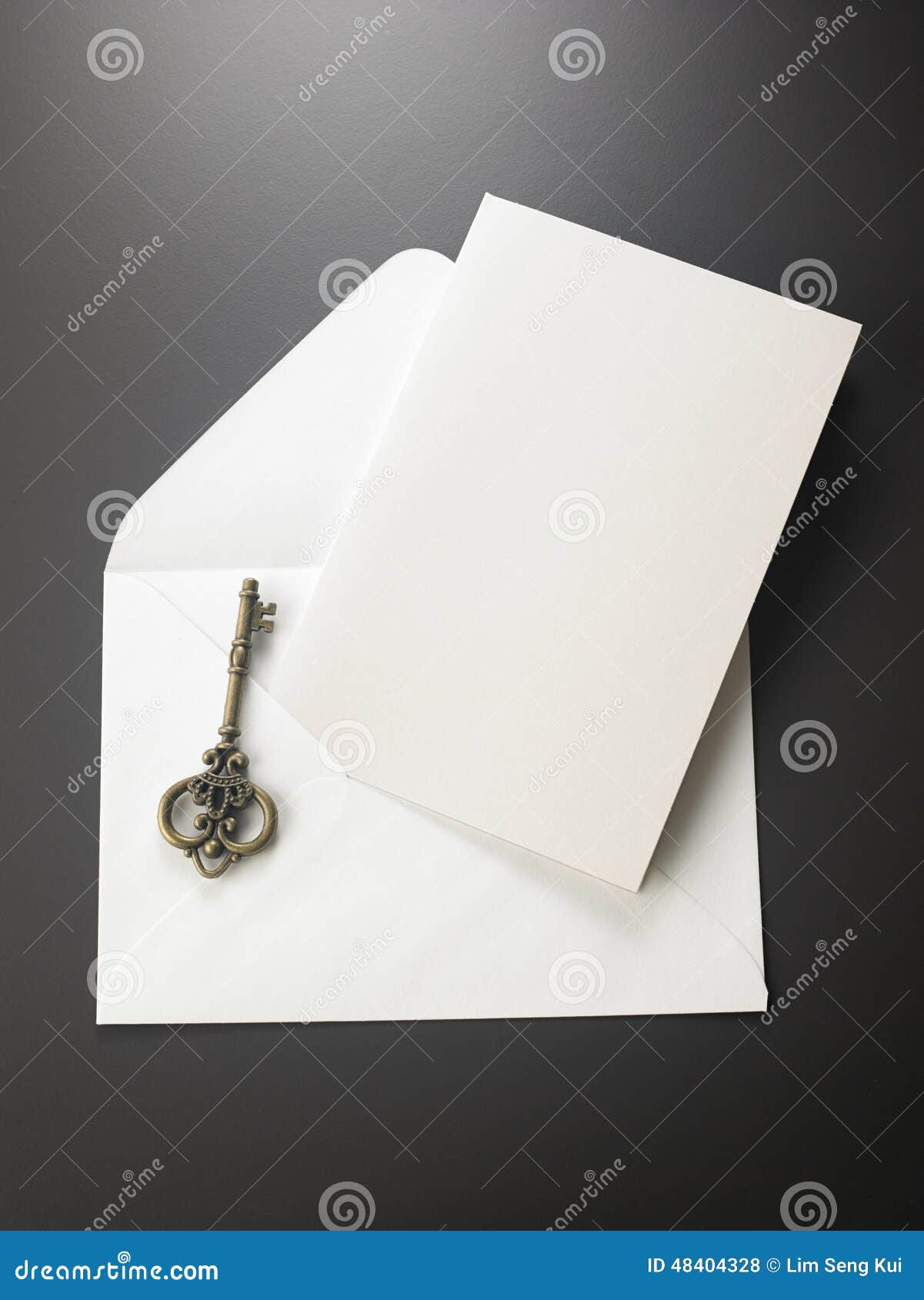 Blank greeting card stock photo. Image of mailing, open - 48404328