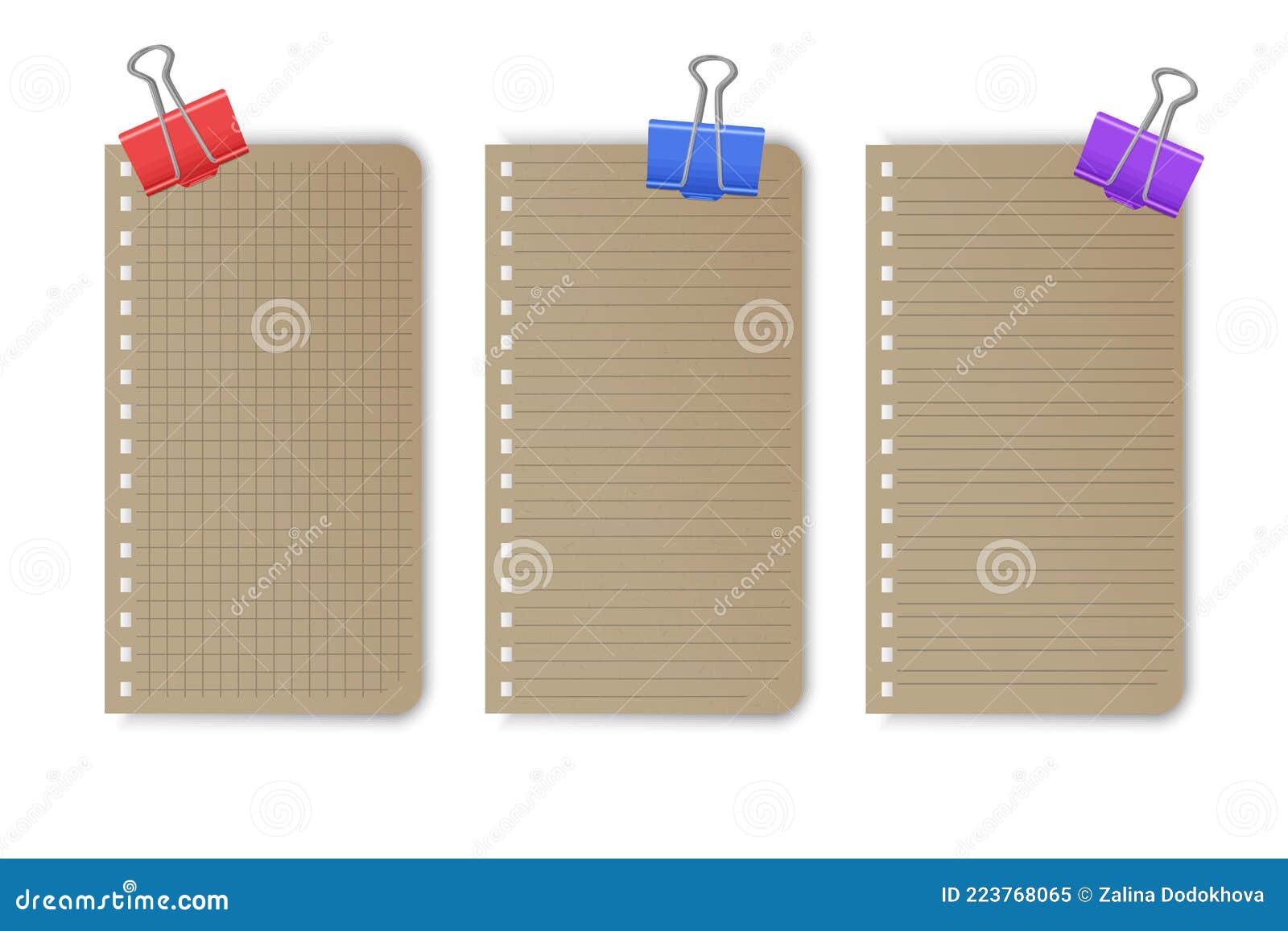 Blank Gridded Notebook Papers for Homework and Exercises, Pads Paper ...