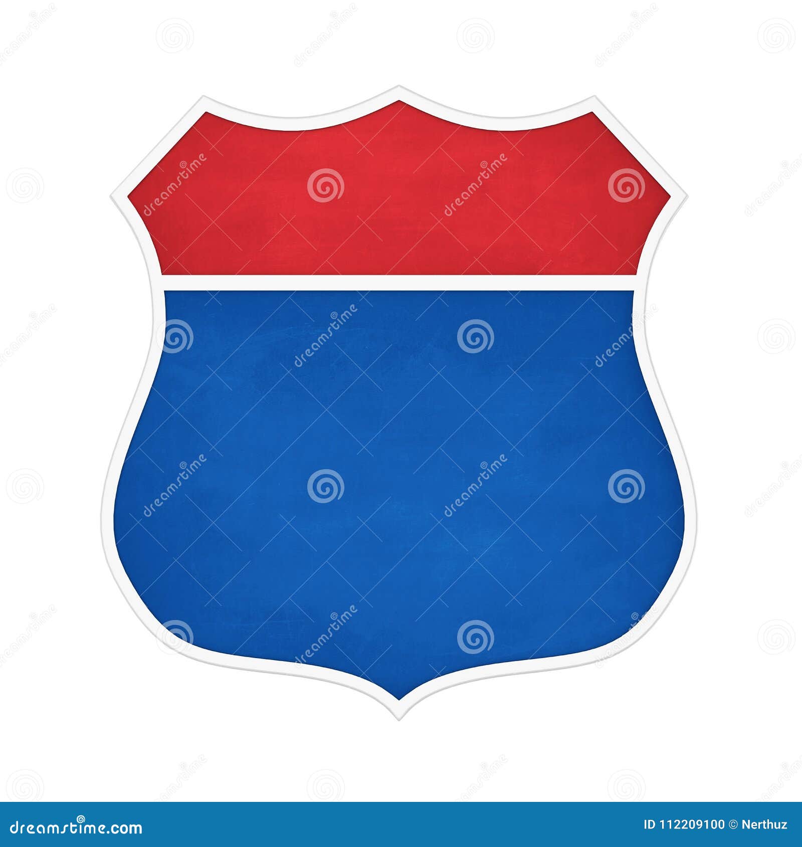 Blank Highway Road Sign Stock Photography | CartoonDealer.com #33167336