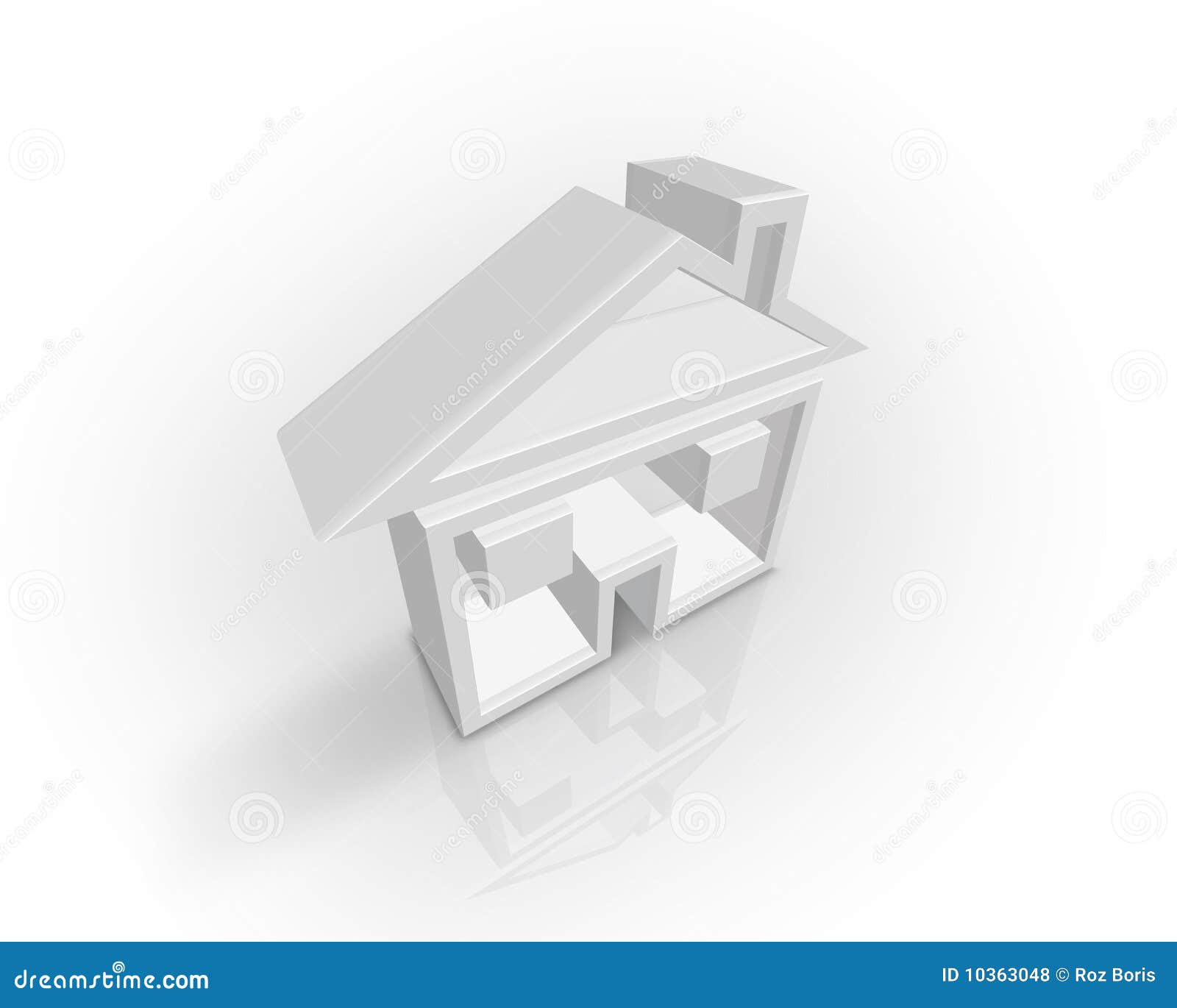 Blank House Picture. Image: 10363048