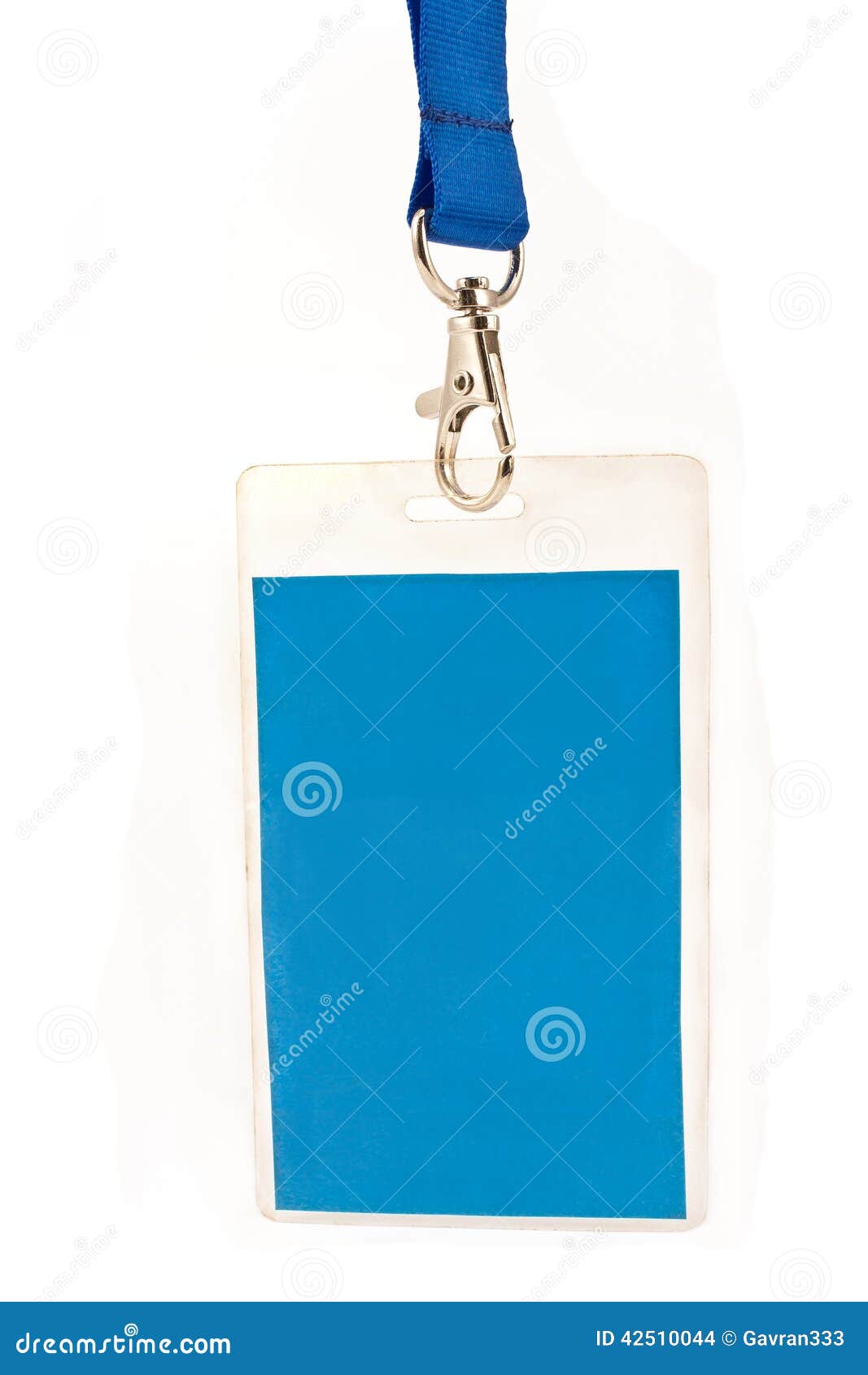 Blank ID card tag isolated stock photo. Image of background - 42510044