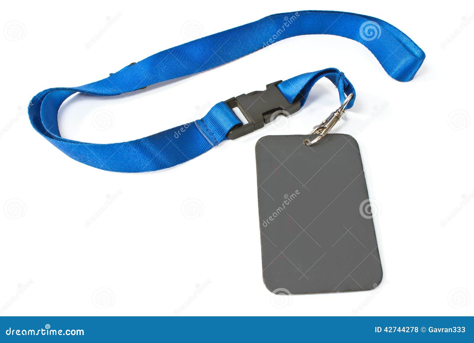 Blank ID card tag stock photo. Image of isolated, contact - 42744278