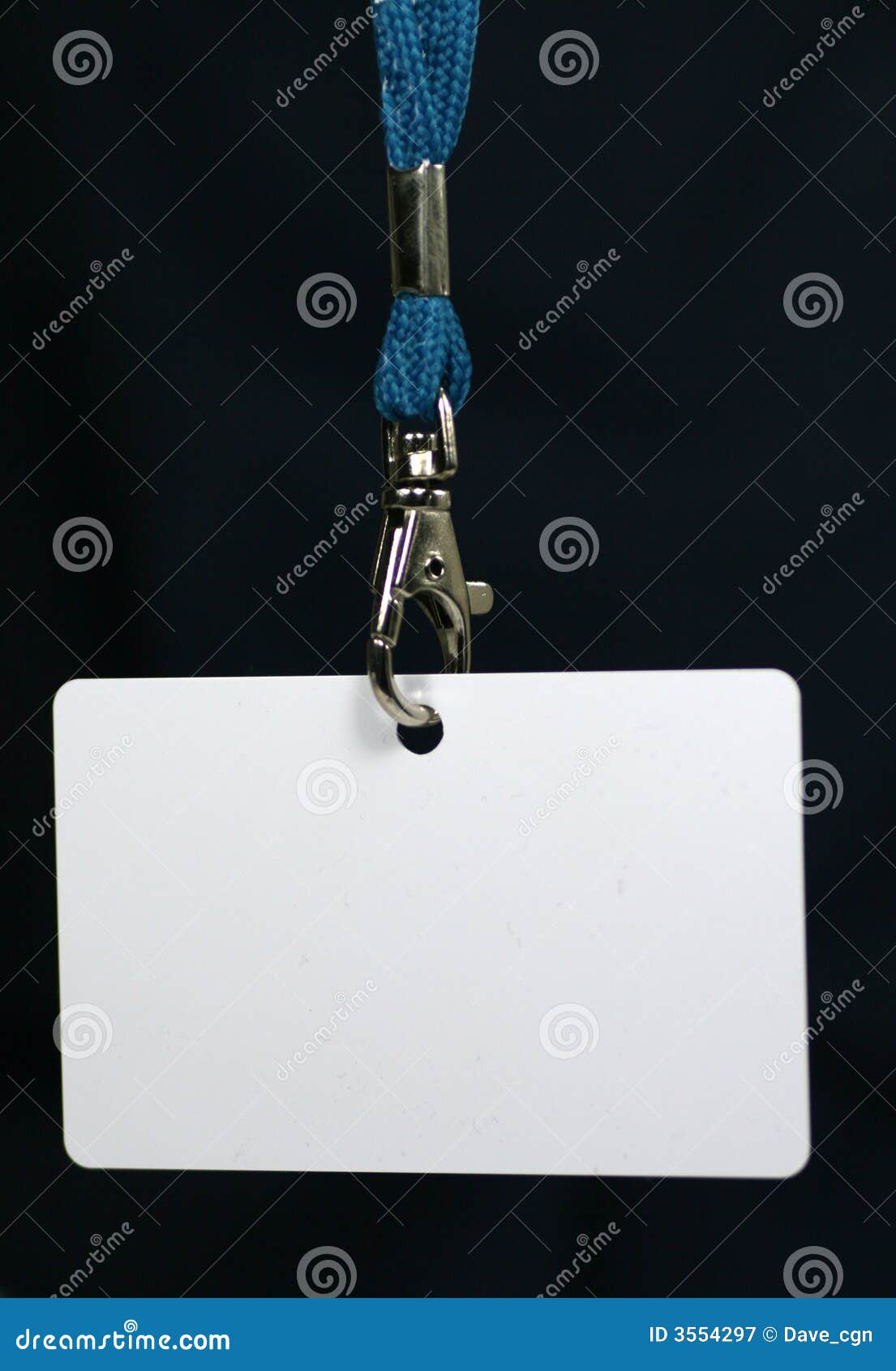 Blank ID Tag stock image. Image of isolated, badge, business - 3554297
