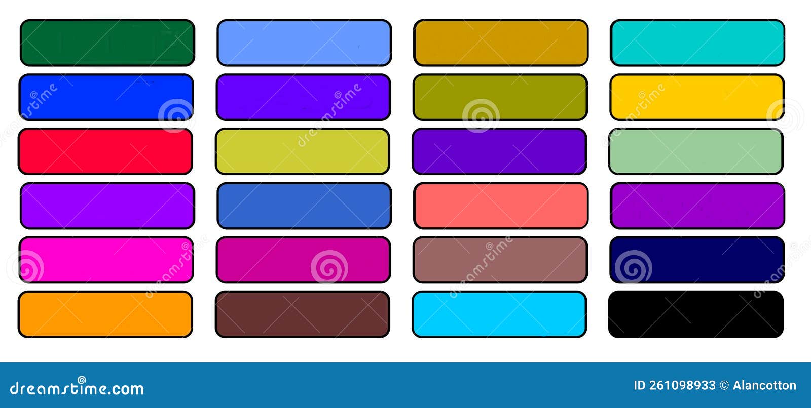 Blank Image Based Web Icons Stock Illustration - Illustration of ...