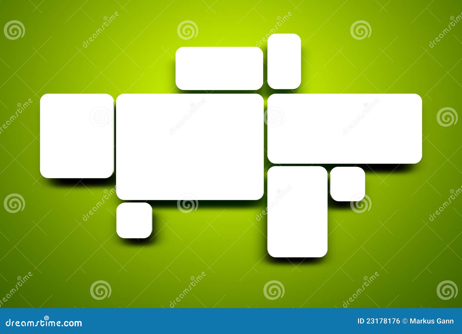 Blank images on green wall stock illustration. Illustration of culture ...