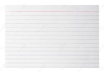 Blank index card stock image. Image of supply, copy, horizontal - 27295415