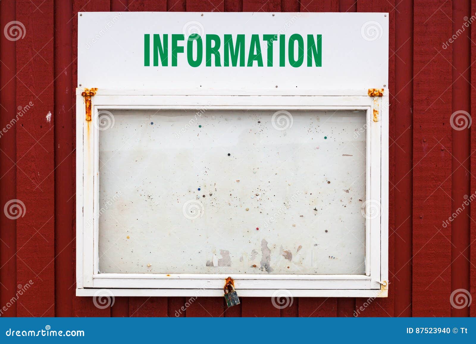 Blank information board stock photo. Image of empty, notes - 87523940