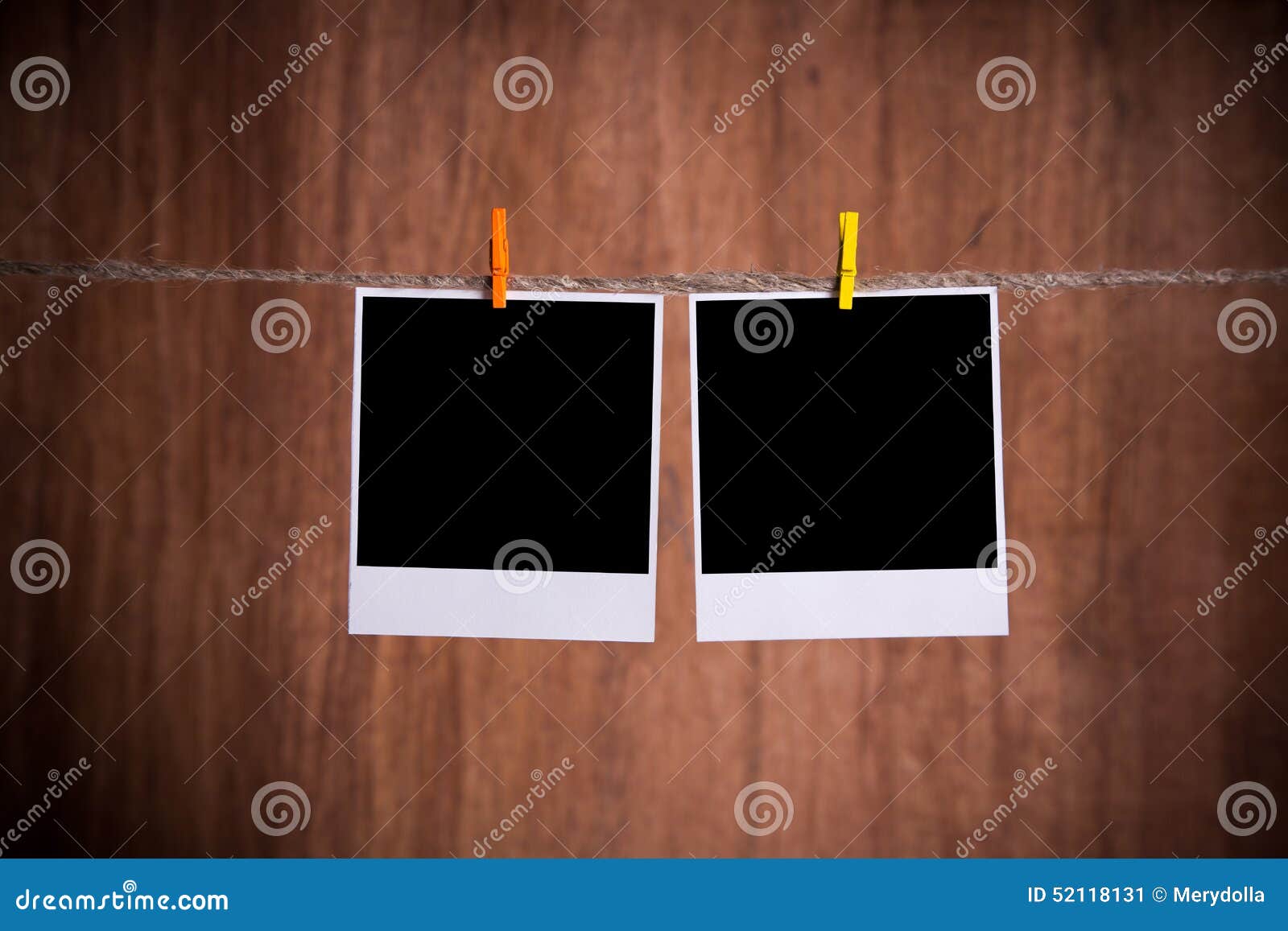 Blank instant photo stock image. Image of copy, background - 52118131