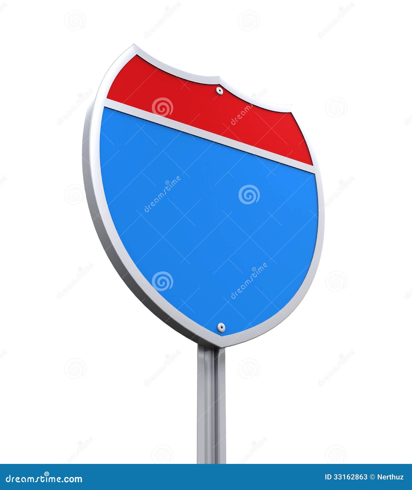 Blank Interstate Sign Clip Art