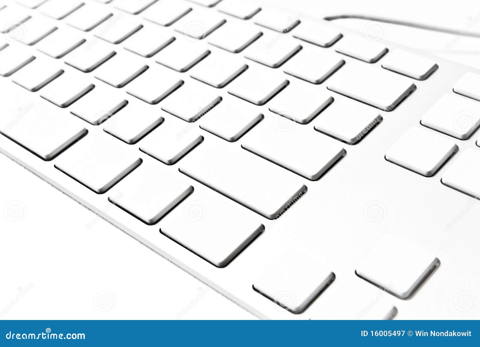 Blank keyboard stock image. Image of information, white - 16005497
