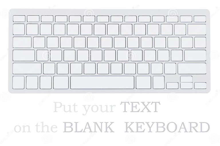 Blank Keyboard stock image. Image of desktop, supply - 29761289