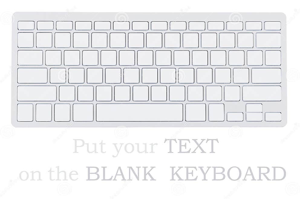 Blank Keyboard stock image. Image of desktop, supply - 29761289