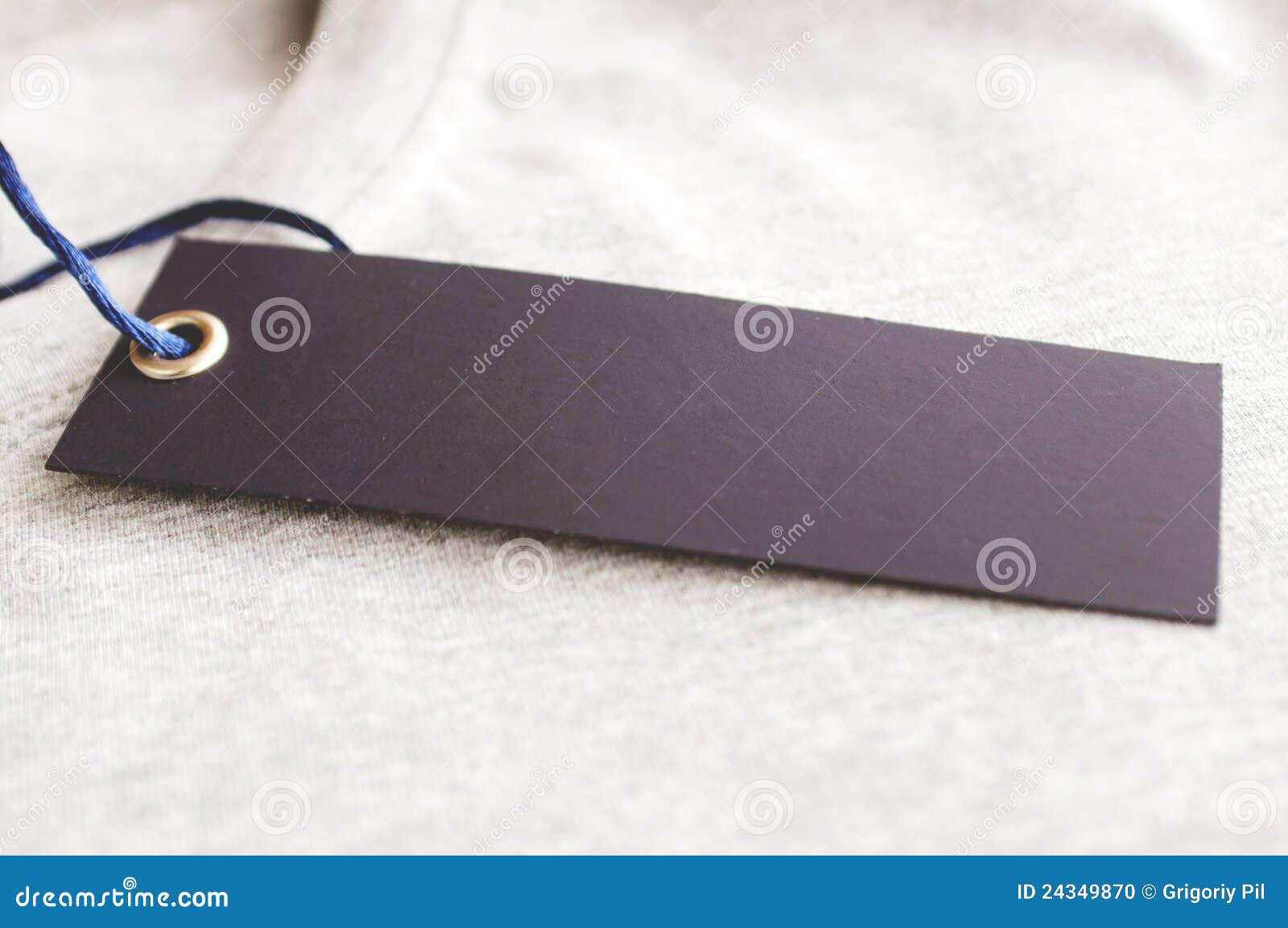 Blank label. stock photo. Image of pocket, casual, material - 24349870