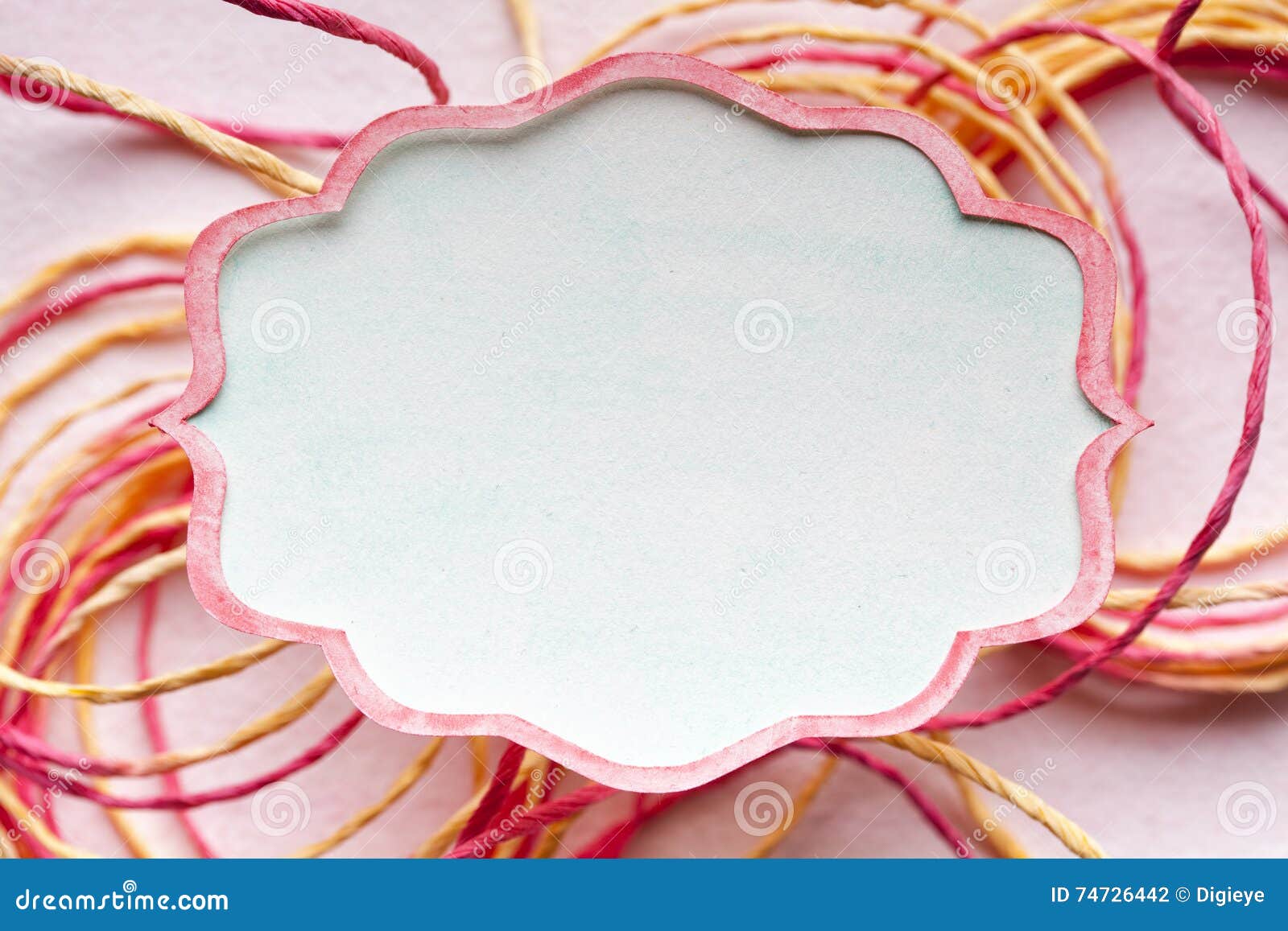 Blank Label on Abstract Background Stock Photo - Image of backdrop ...
