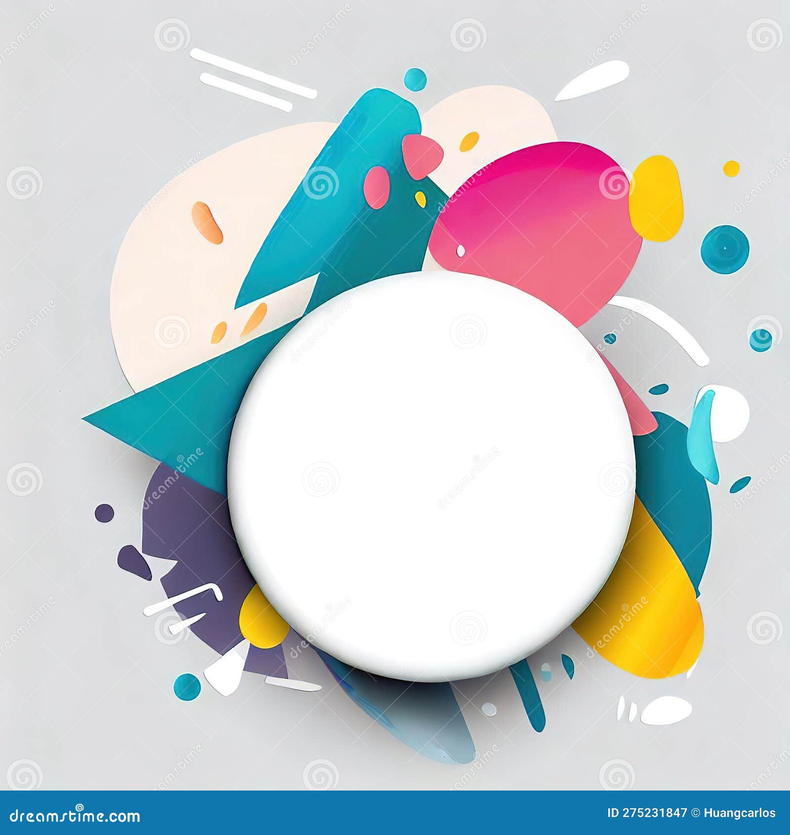 Blank Label,Abstract Vector Packaging Design Layouts,colorful Splashes ...