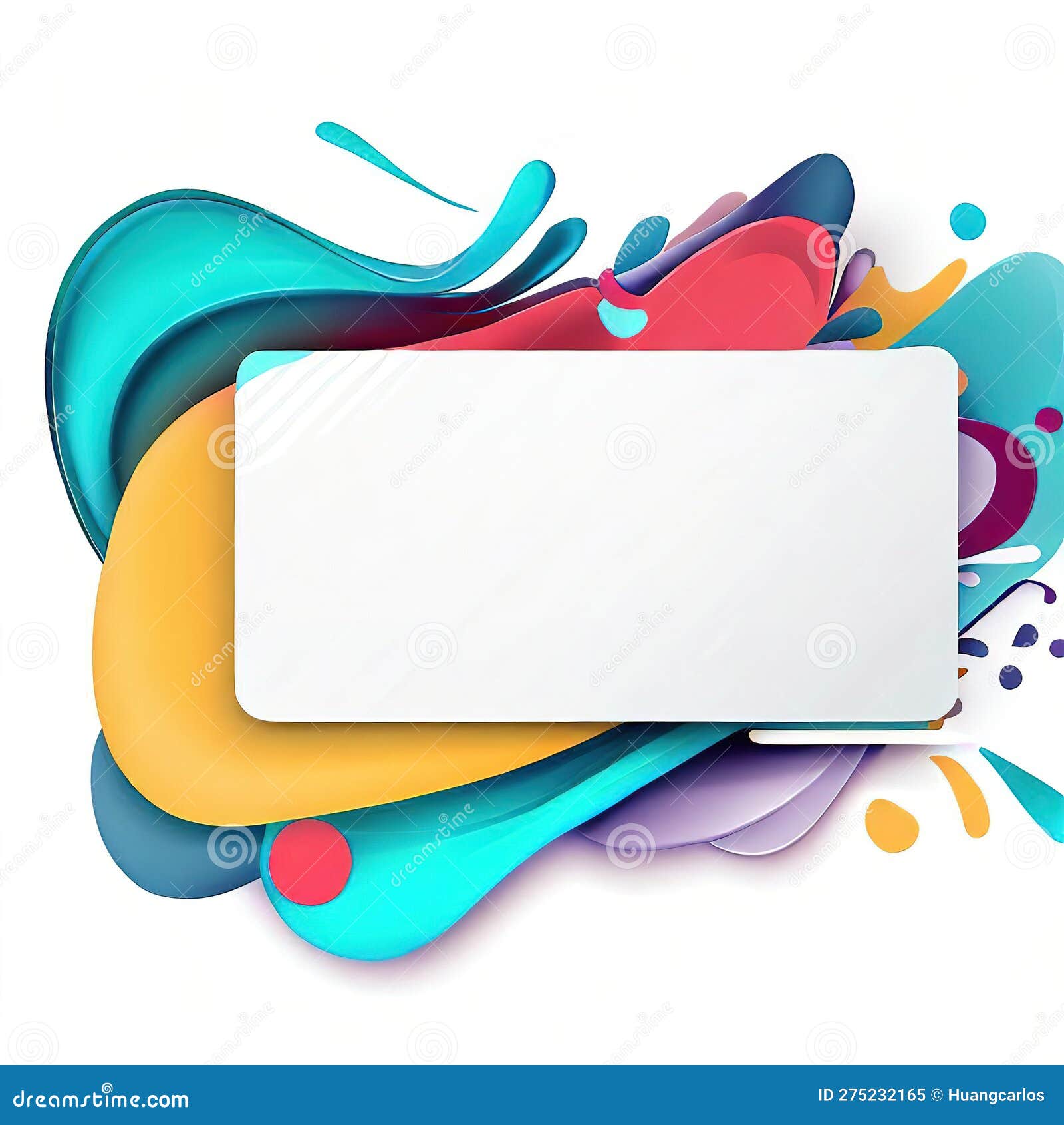 Blank Label,Abstract Vector Packaging Design Layouts,colorful Splashes ...