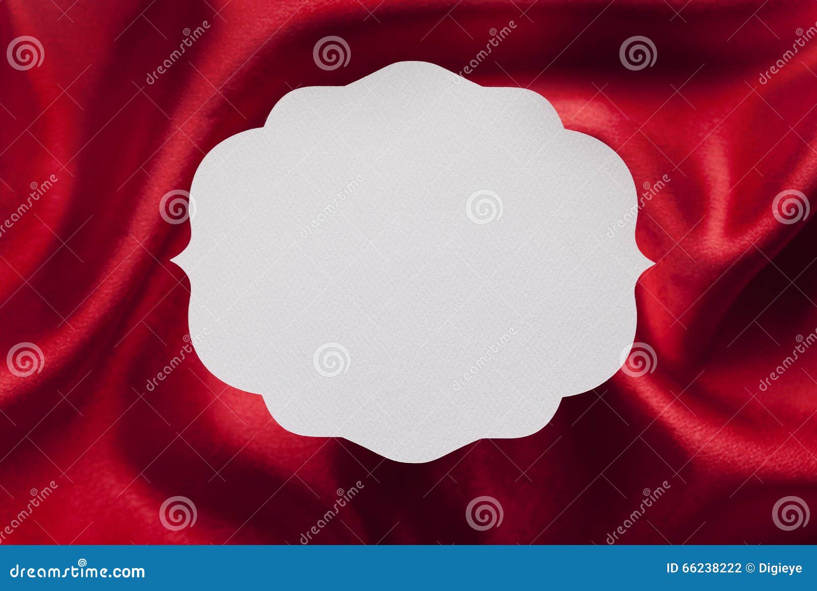 Blank Label on Red Background Stock Photo - Image of romantic ...