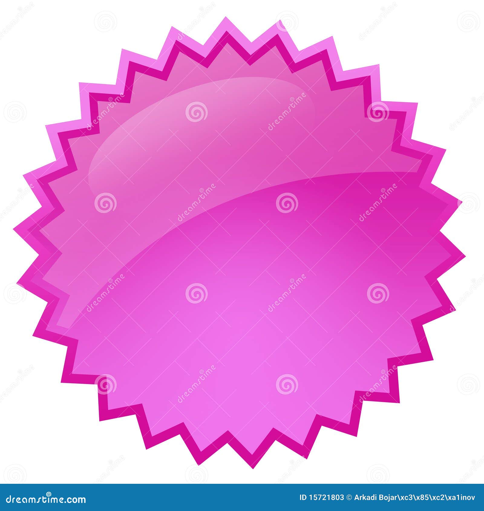 Blank label star stock illustration. Illustration of badge - 15721803