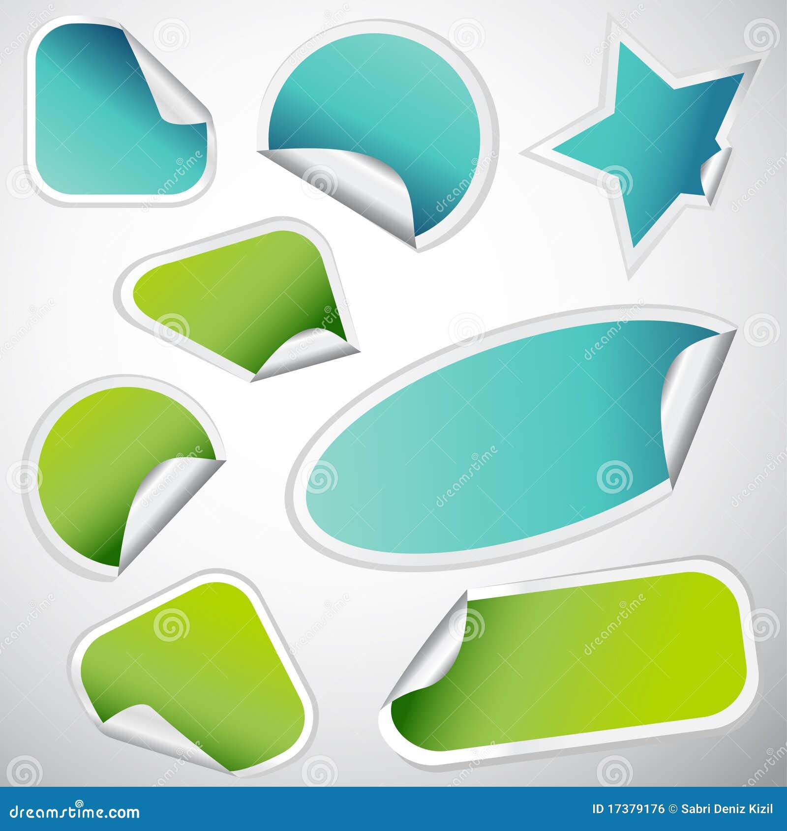 Blank Label Vector Royalty Free Stock Image - Image: 17379176