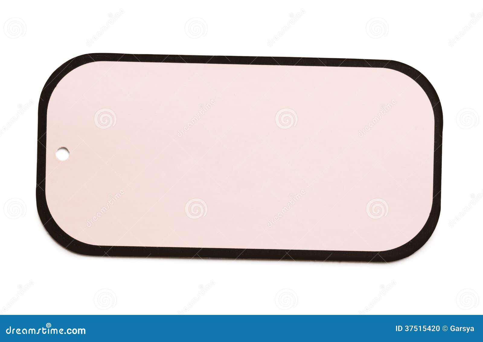 Blank label stock photo. Image of message, identification - 37515420