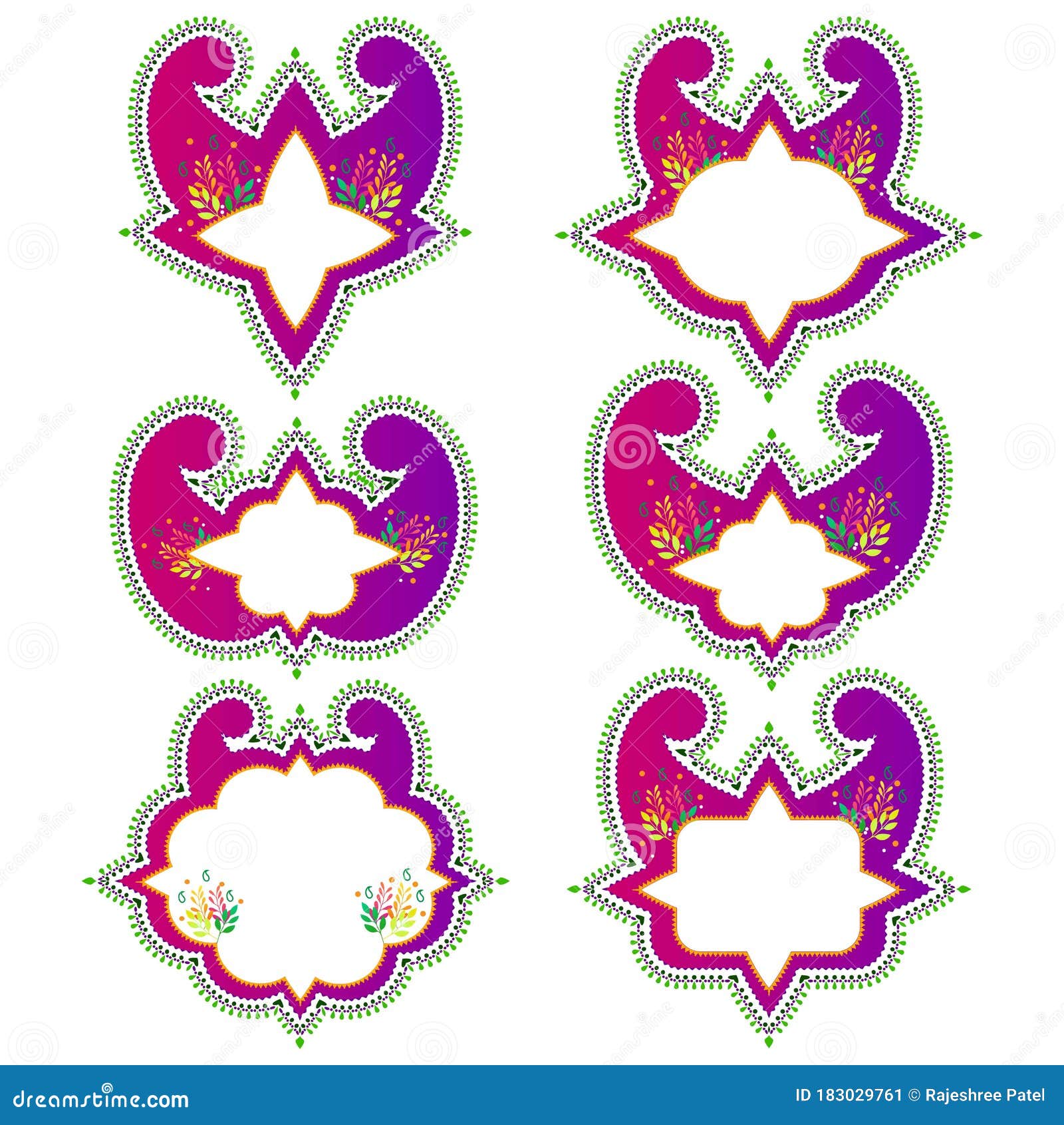 Fancy Shapes Vector