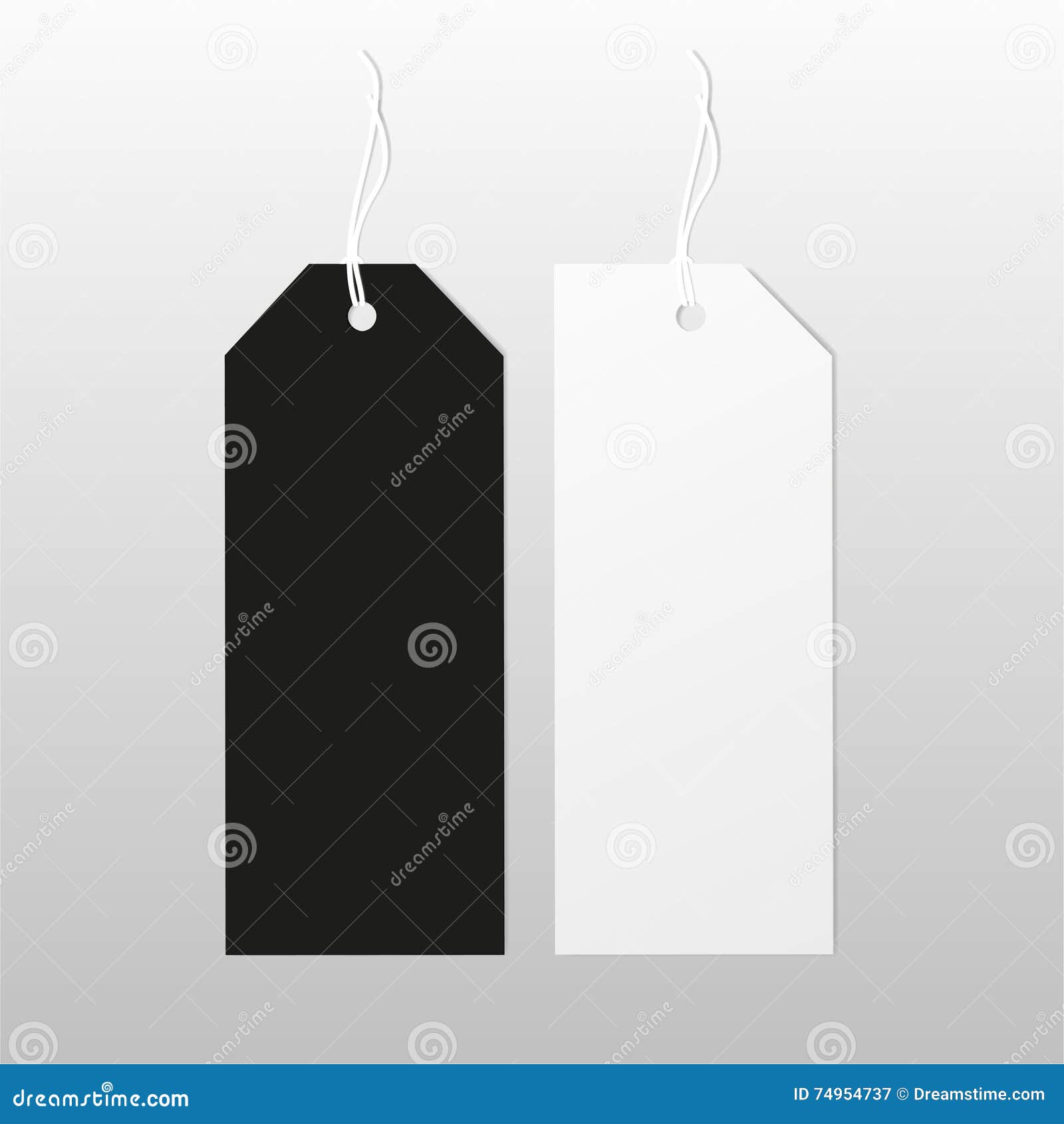 Blank Labels Style Vector Set Stock Vector - Illustration of abstract ...
