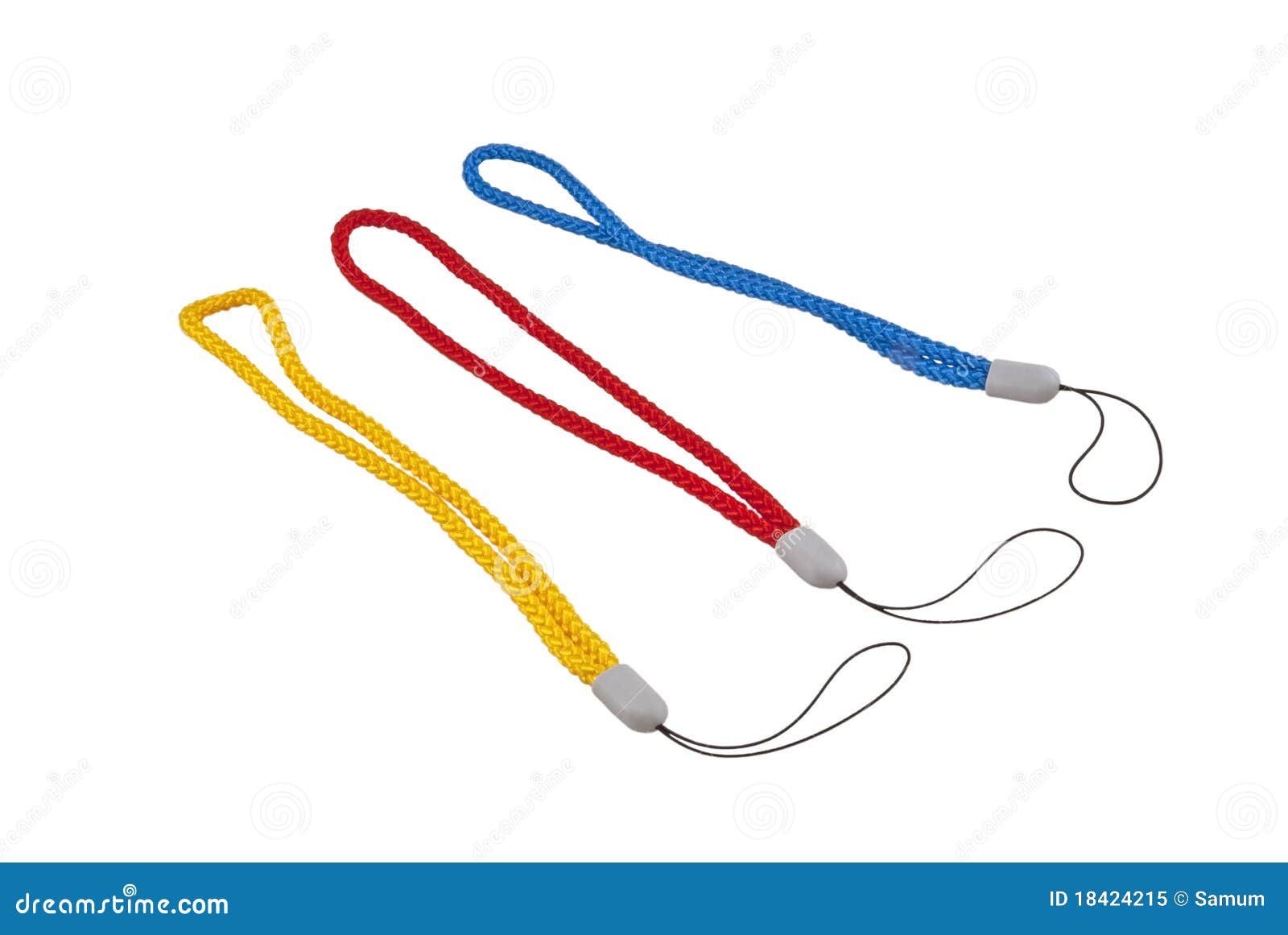 Blank Lanyard stock image. Image of green, promotional - 18424215