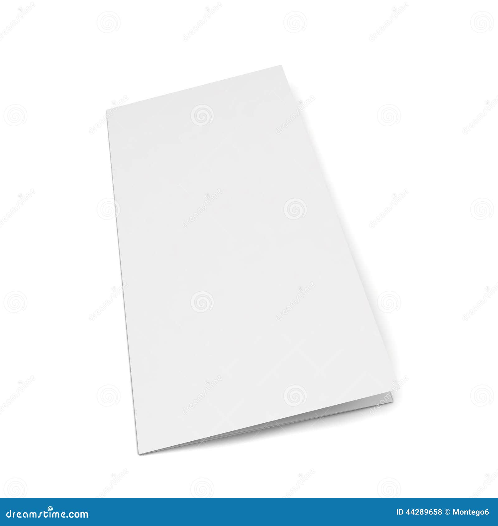 Blank Leaflet Stock Illustration | CartoonDealer.com #44289658