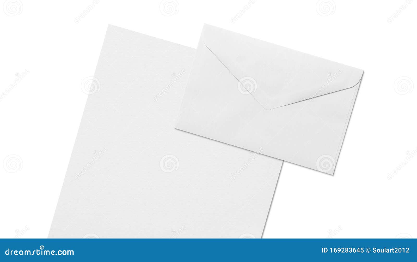 Blank Letterhead For Corporate Identity Template Royalty-Free Stock ...