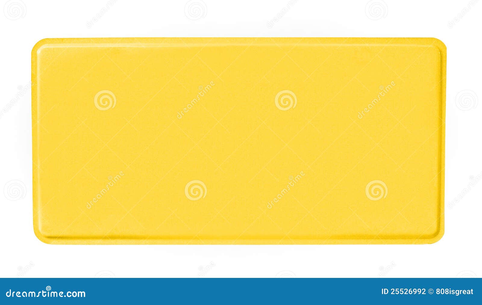 Blank license plate stock photo. Image of copy, empty - 25526992