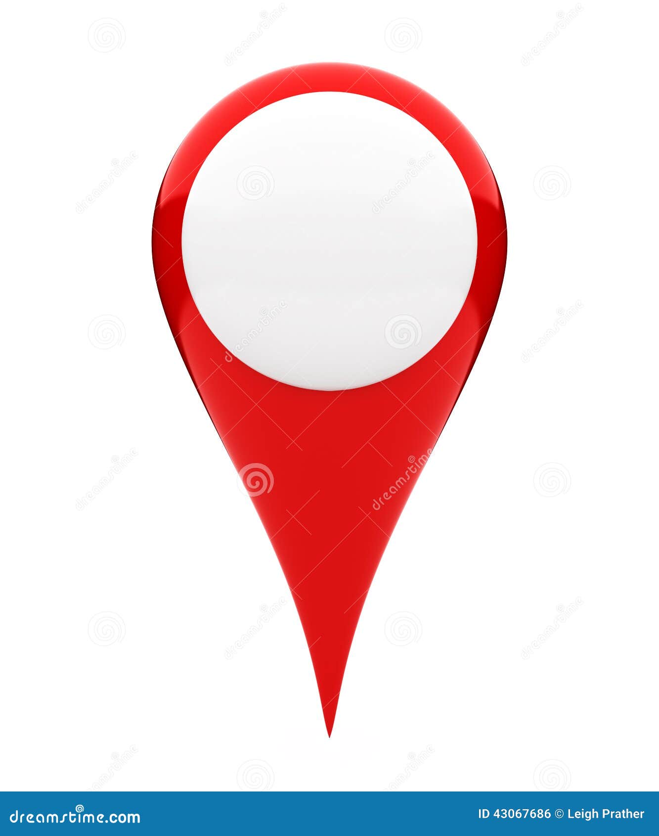 Blank Location Icon Royalty-Free Illustration | CartoonDealer.com #48380622