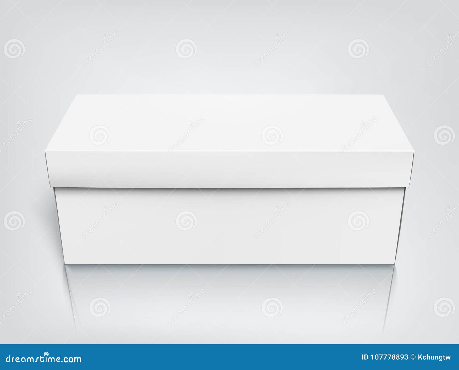 Blank box design stock illustration. Illustration of closed - 107778893