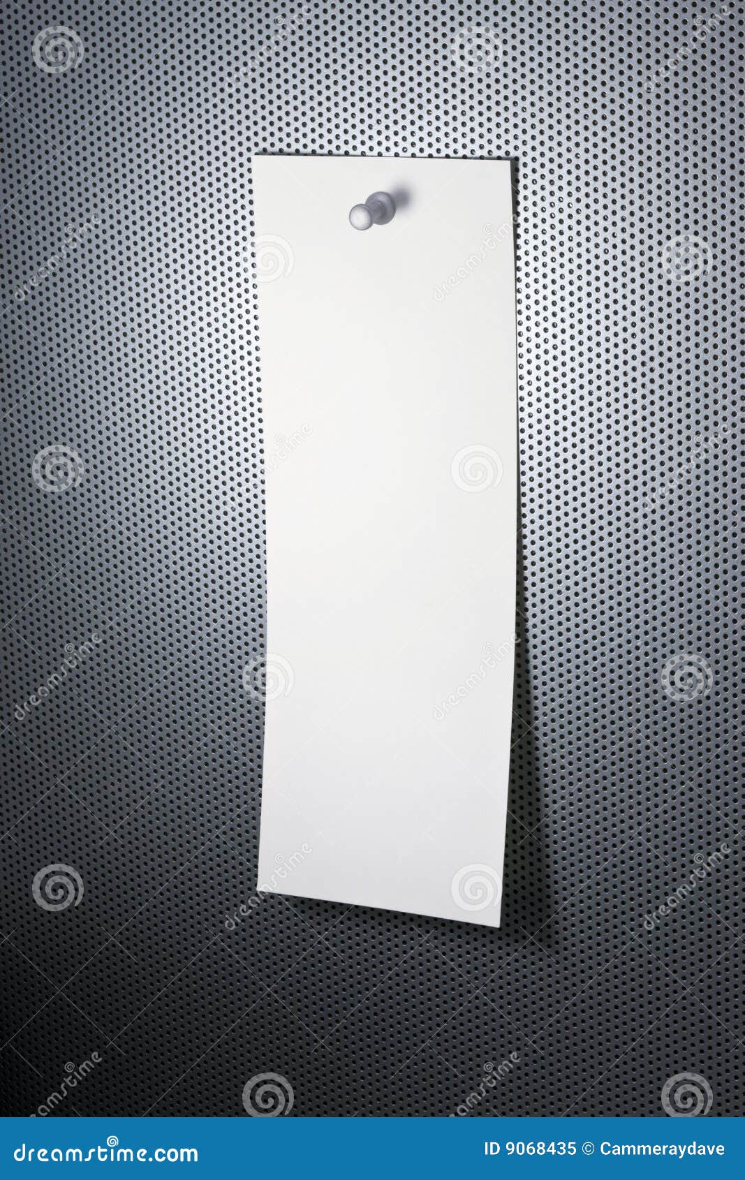 Blank Long List Note stock image. Image of form, attach - 9068435