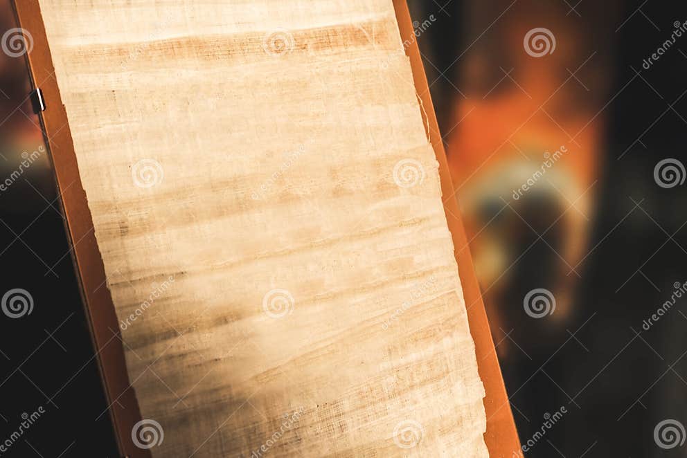 Blank Manuscript Ancient Empty Parchment Background Stock Photo - Image ...