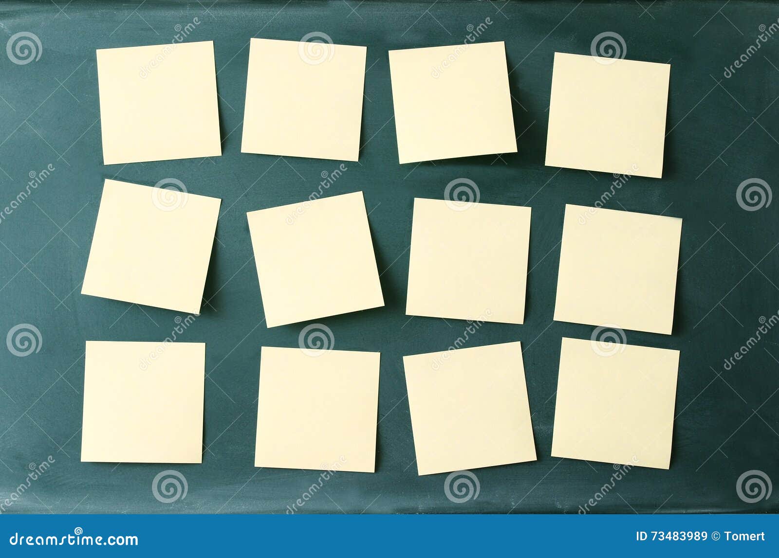 Many Sticky Notes With The Names Of The Loved Ones On A Wall, Project ...