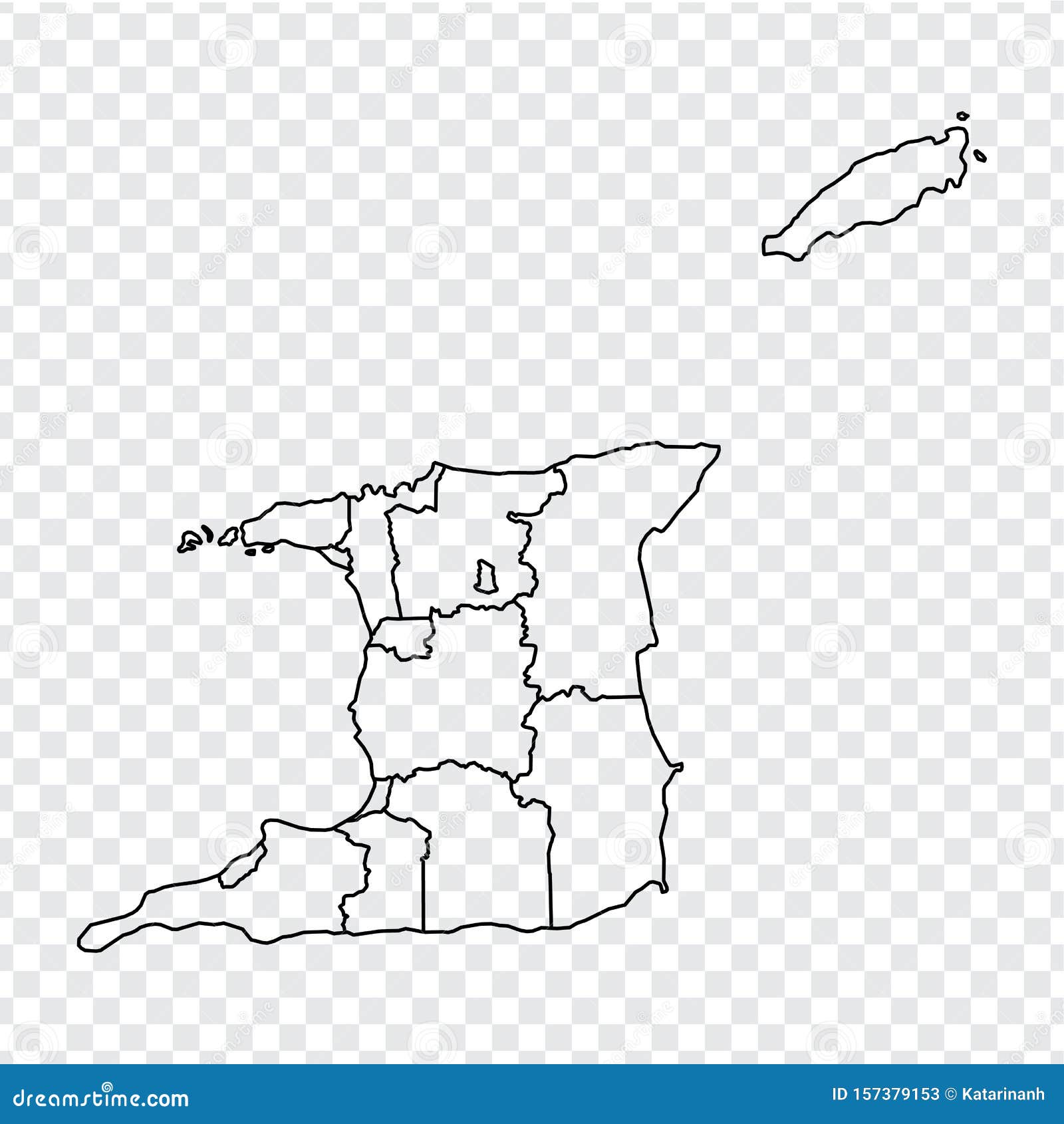 Blank Map Trinidad and Tobago. High Quality Map of Trinidad and Tobago ... Blank Map Trinidad and Tobago. High Quality Map of Trinidad and Tobago ...